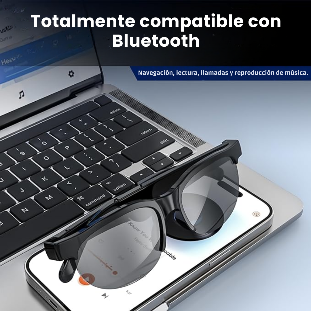 VISUALINK PRO™ – Lentes Inteligentes con Audio Integrado – Jamistar Imports